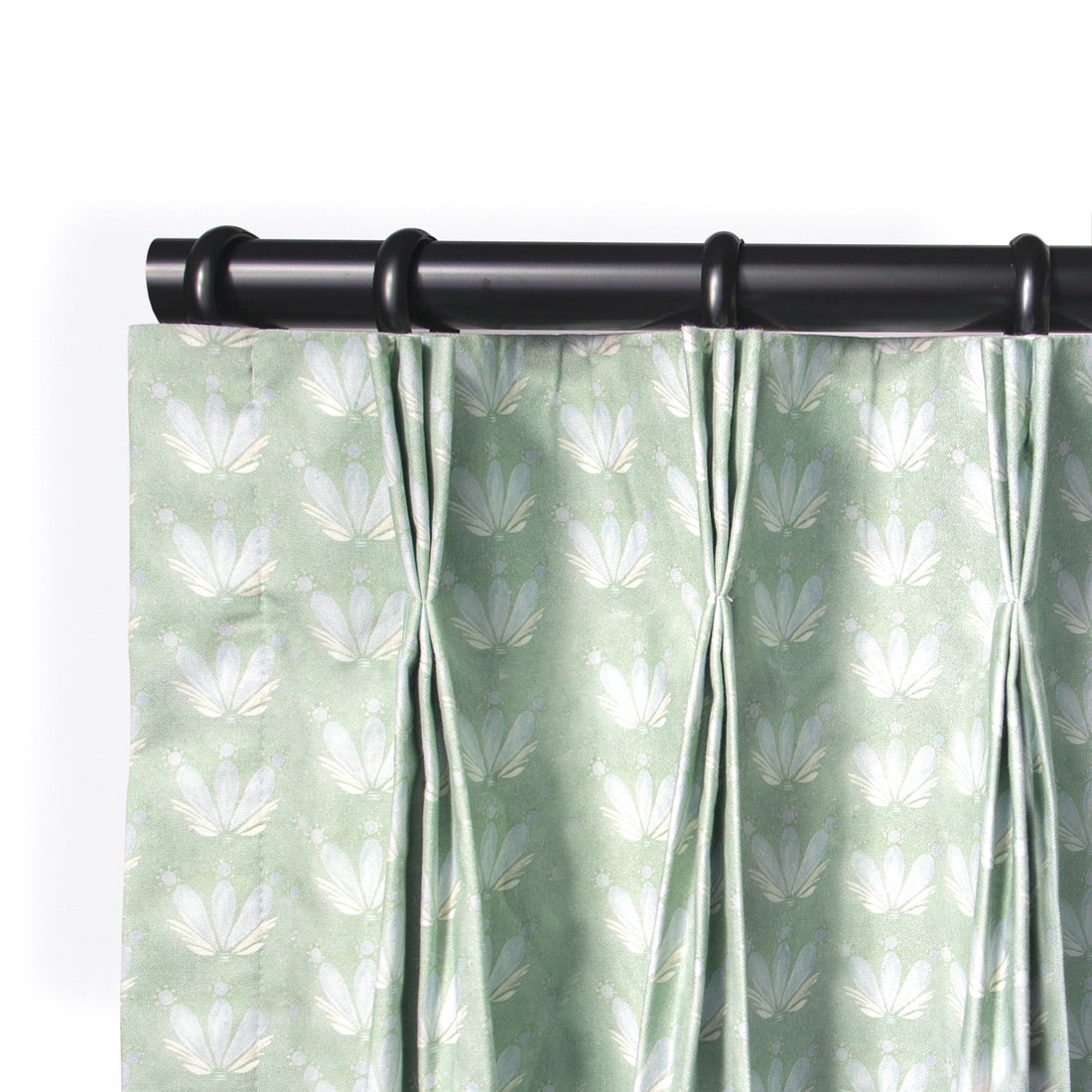 Custom Chenille Curtain: Willow Amalfi - Pepper Home
