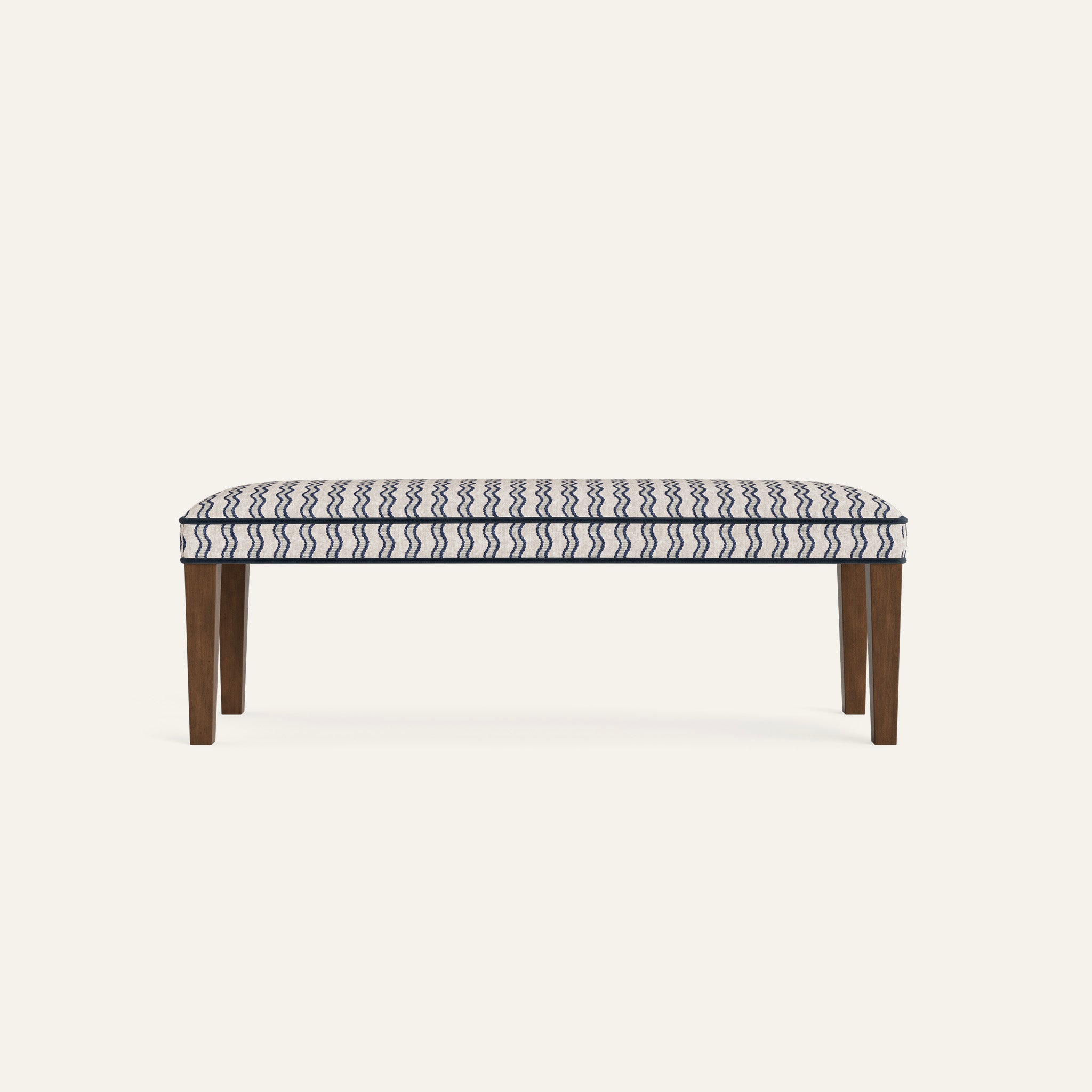Embroidered Custom Bench: Beatrice | Pepper Home