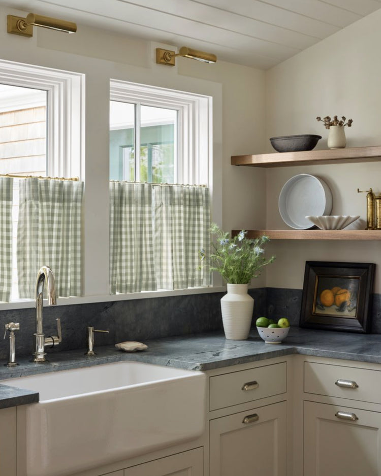 Cafe Curtains: Kitchen & Bathroom Curtains | Pepper Home