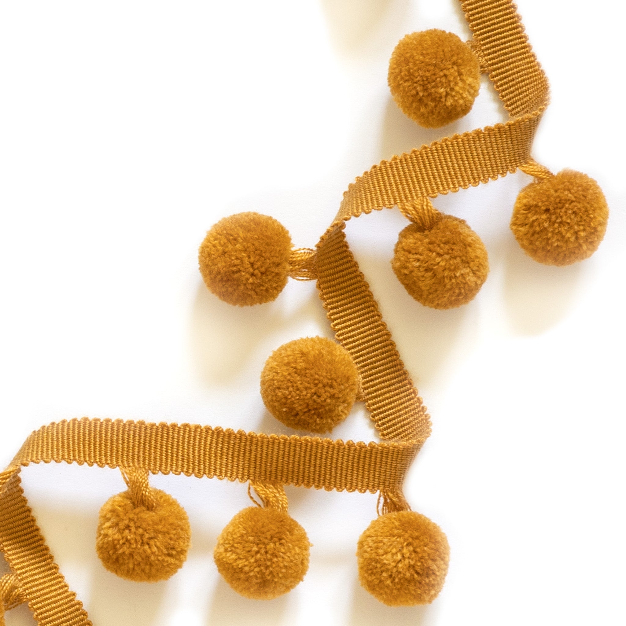 Pom Pom Trim: Copper Pom Pom | Pepper Home