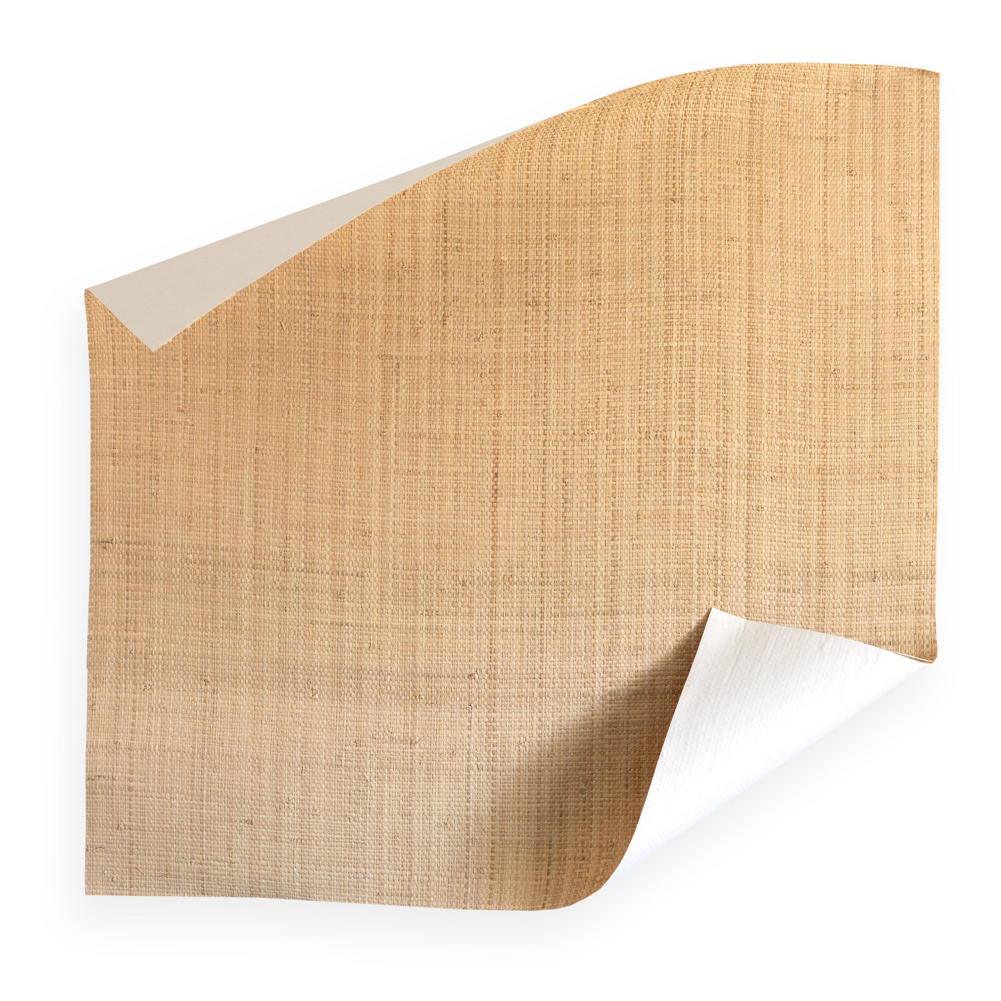 Solid Grasscloth Wallpaper | Pepper Home